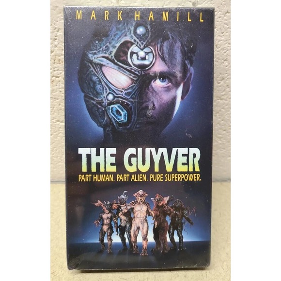 other | Media | New Line Sealed Vhs The Guyver 991 Live Action Sci Fi ...